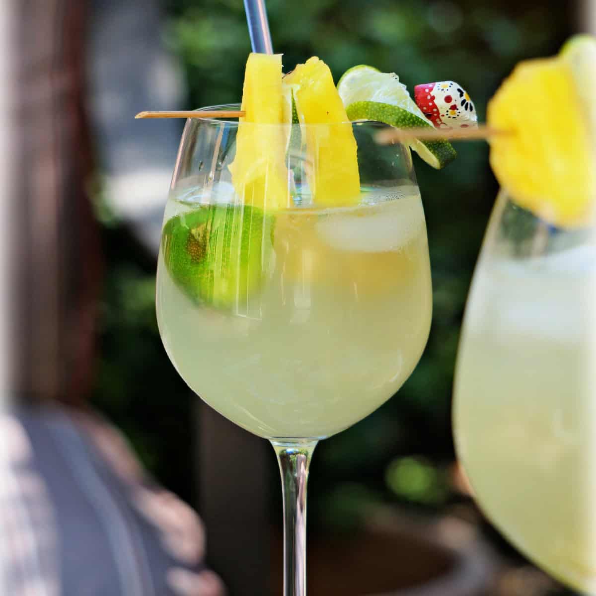 Homemade Pineapple Limeade Recipe | At Home with Rebecka
