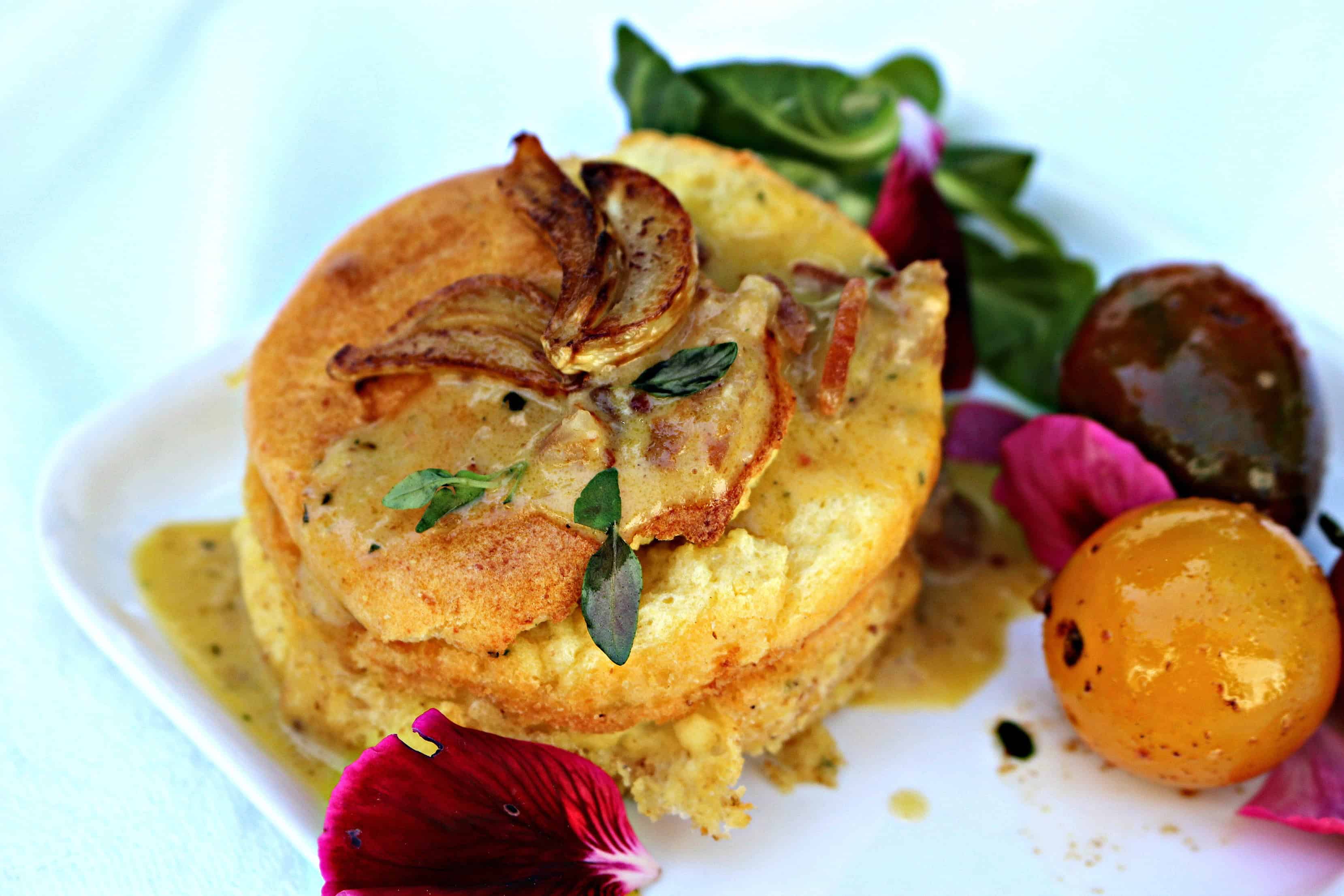 Garlic Goat Cheese Bacon Soufflé Recipe Wins Gilroy Garlic Crown