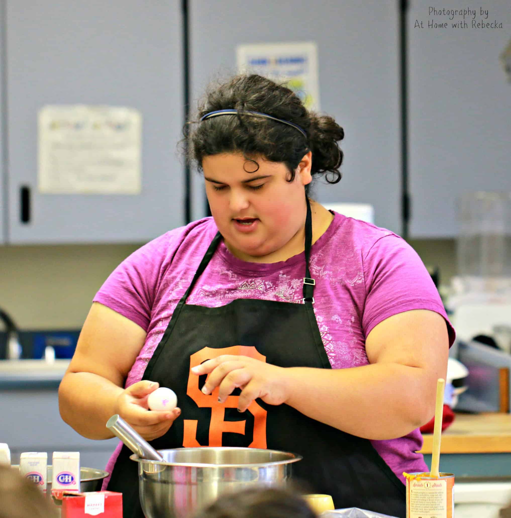 Autistic Chef Ava Marie Teaches East Bay Kids — AT HOME WITH REBECKA