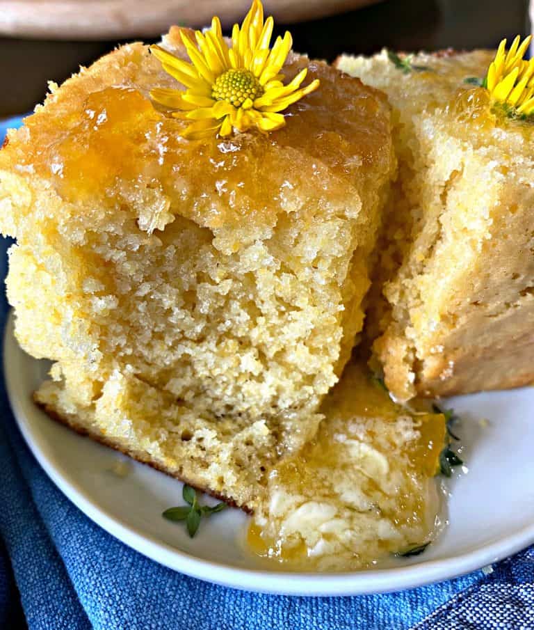 Sweet Cornbread Cake — At Home with Rebecka