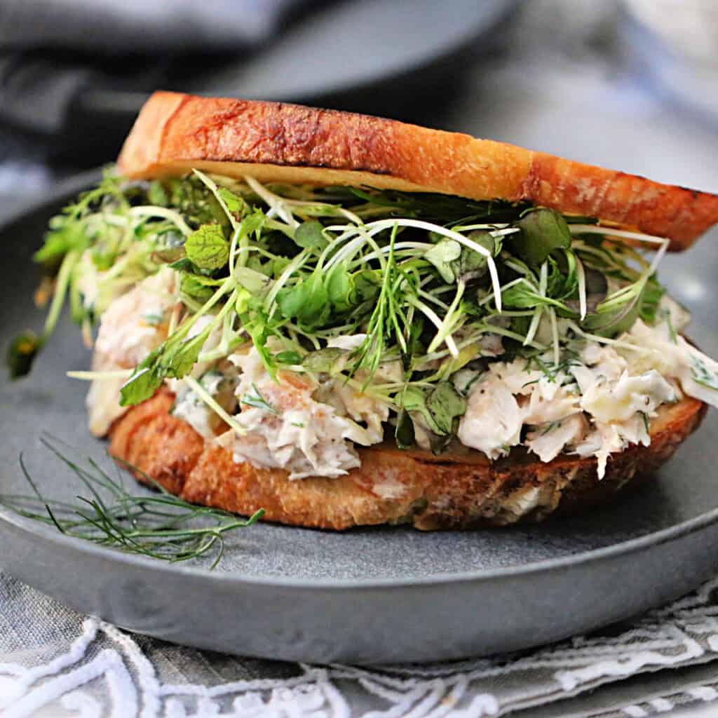 Mahi Mahi Salad Sandwich — At Home with Rebecka