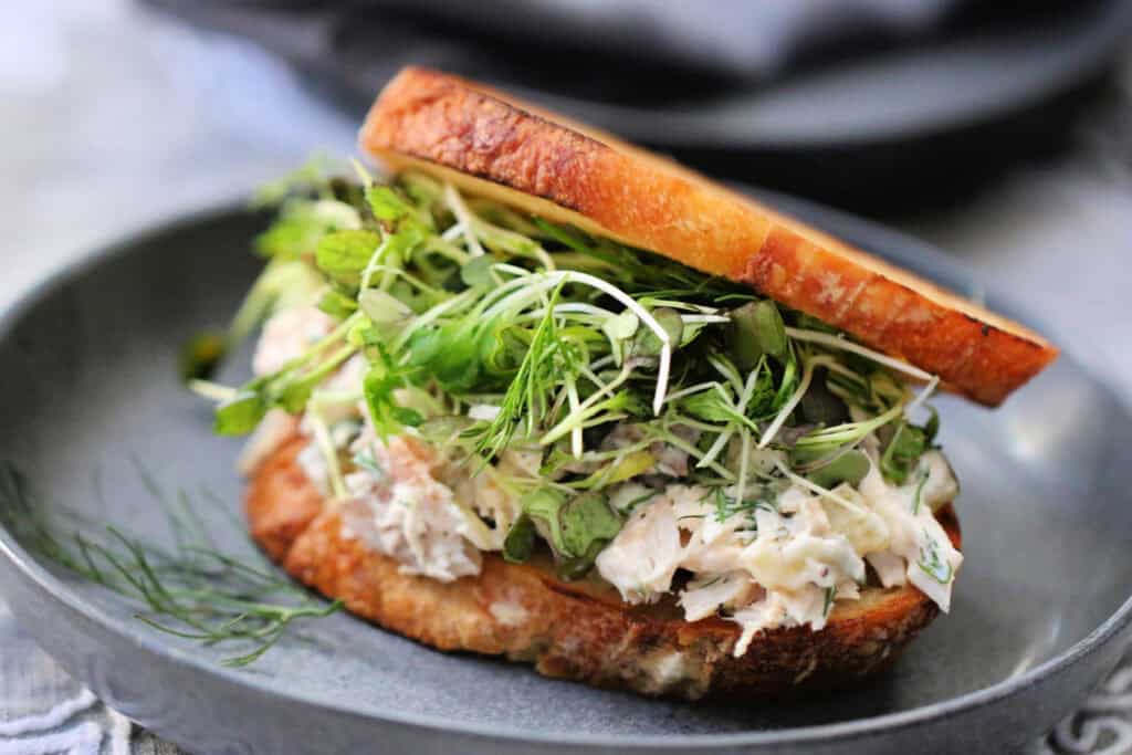 Mahi Mahi Salad Sandwich — At Home with Rebecka