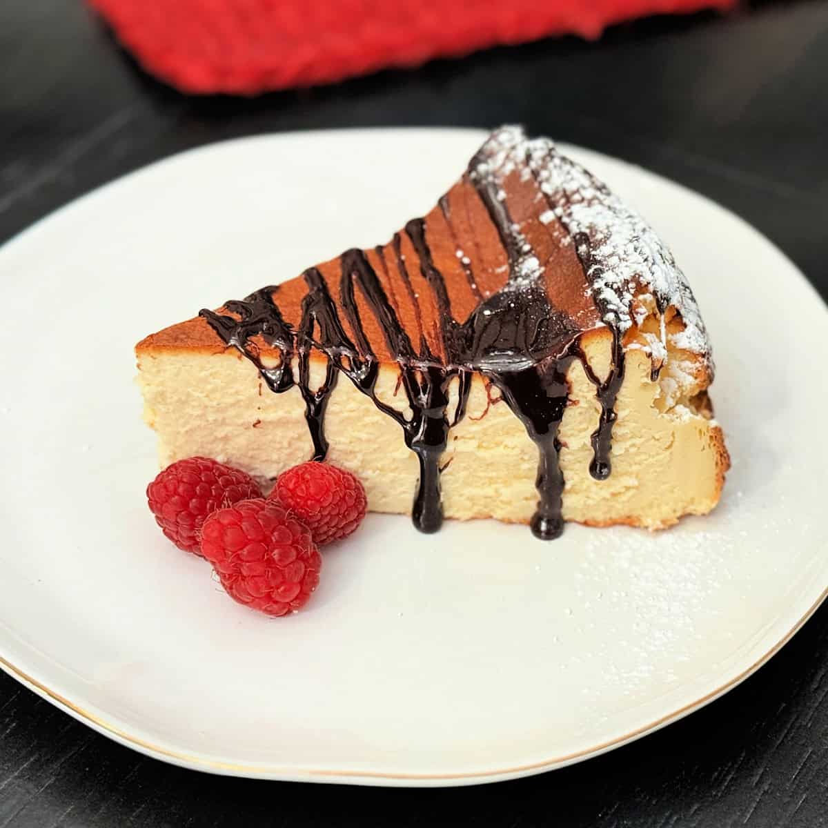 Basque Cheesecake — At Home with Rebecka